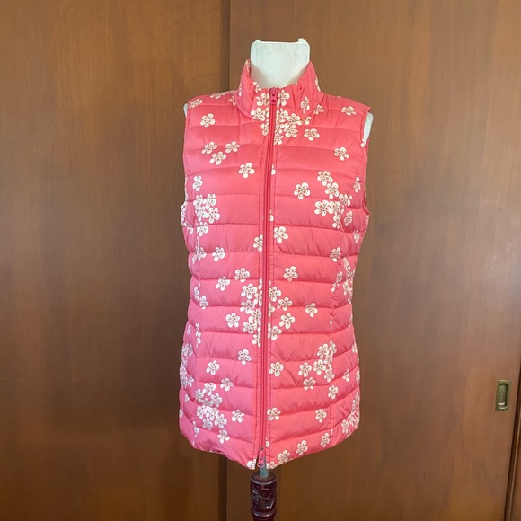 J. Jill | Jackets & Coats | J Jill Floral Puffer Vest | Poshmark